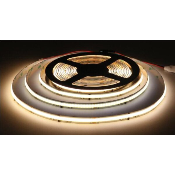 CCT COB 24V 576Leds/M 2700K +6500K 10W 5 Meter, 59,90